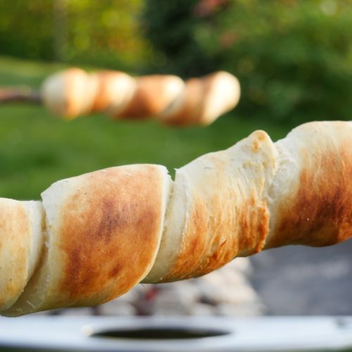 Stockbrot I Knüppelbrot I Quark-Öl-Teig herstellen I Schlangenbrot ...