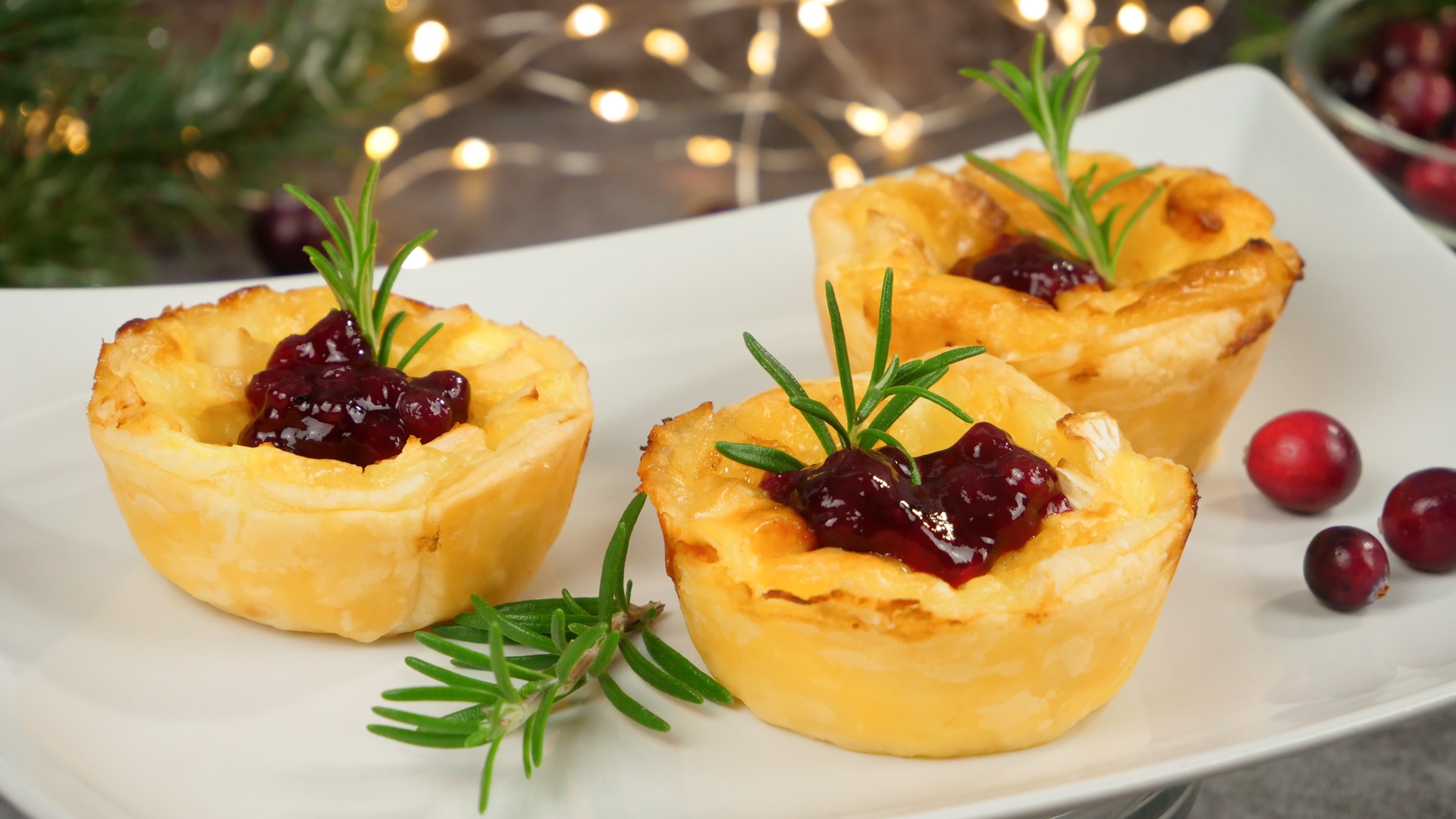 Rezept: Mini Camembert Quiche